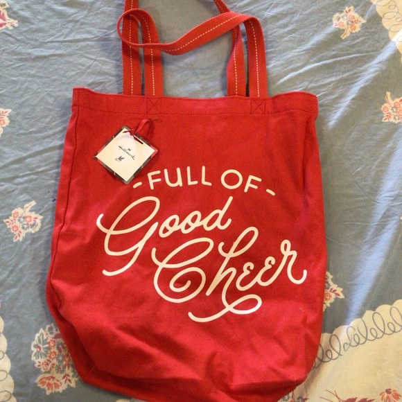 Hallmark | Bags | Full Of Good Cheer Hallmark Tote Bag | Poshmark